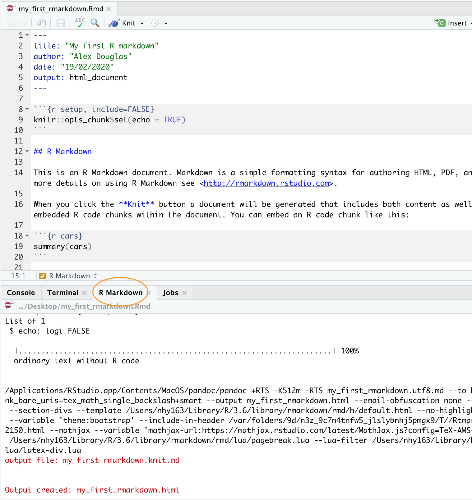 8 4 Create An R Markdown Document An Introduction To R